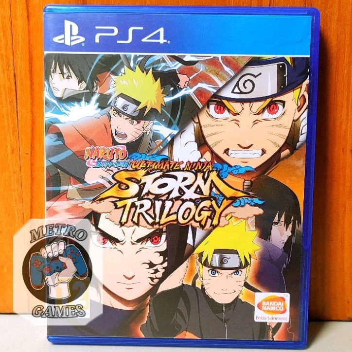 Jual Ps4 Naruto Trilogy Kaset Naruto Ultimate Ninja Storm Trilogy PS4 Playstation PS 4 5 CD BD ...