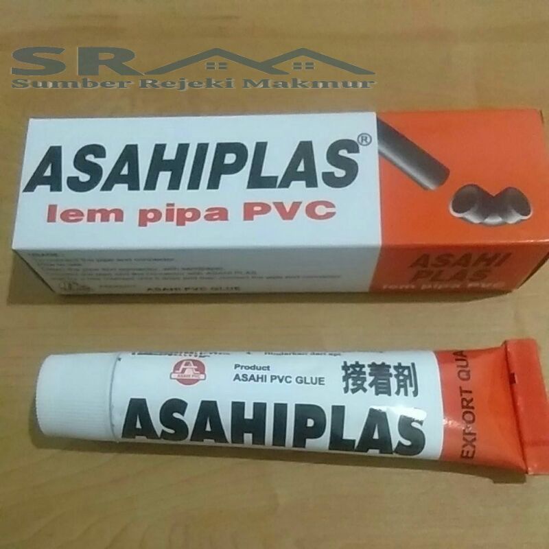 Jual Lem pipa paralon PVC lem pralon ASAHIPLAS / DINOPLAS 45 gram Asahi ...