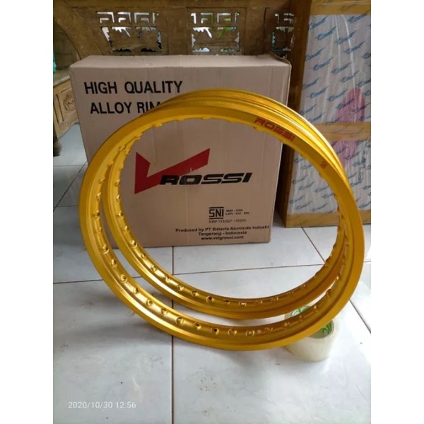 Jual Velg Rossi ring 18 uk 160/160 warna gold | Shopee Indonesia