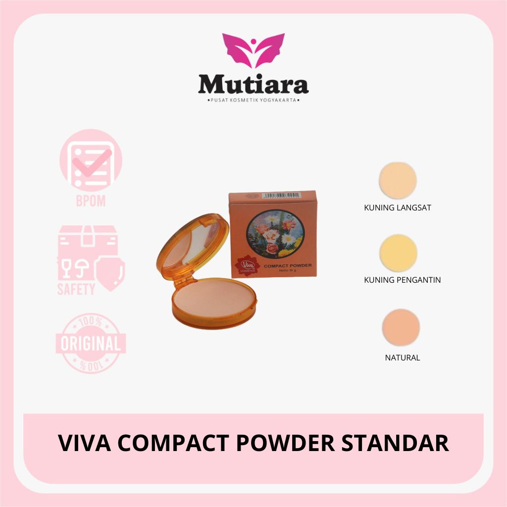 Jual VIVA COMPACT POWDER STANDAR | Shopee Indonesia