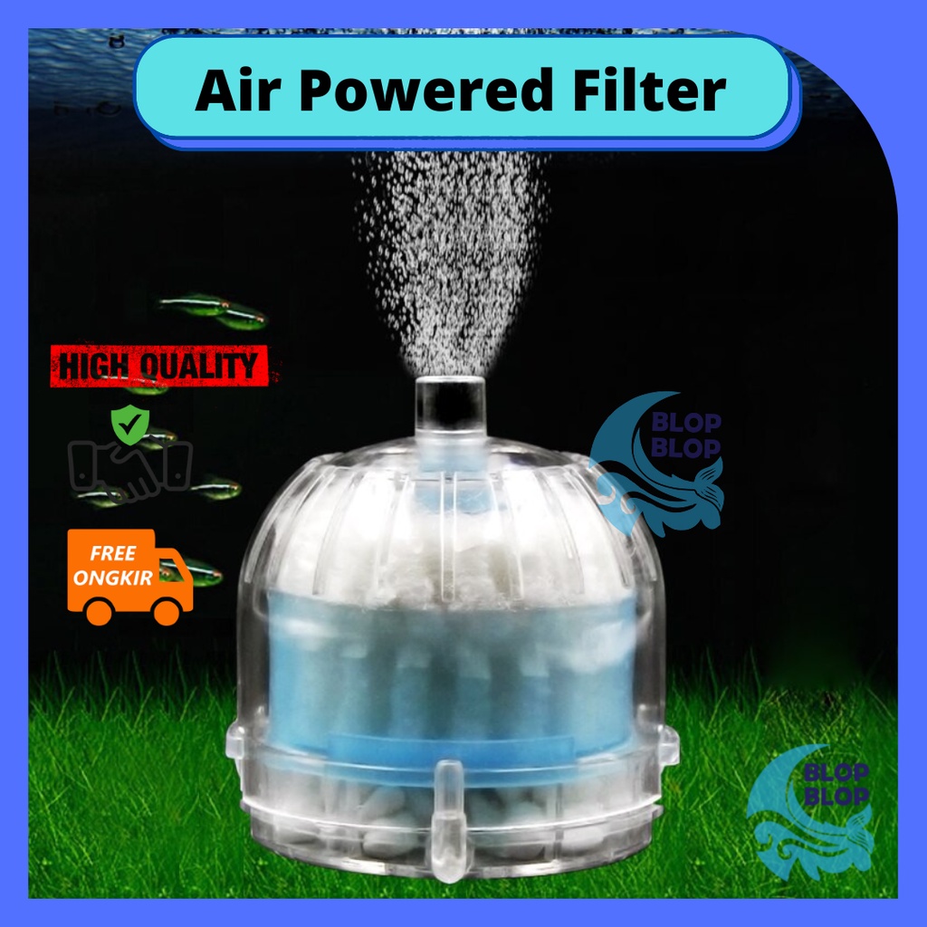 Jual Air Powered Filter Bulat Alat Filter mini akuarium | Shopee Indonesia