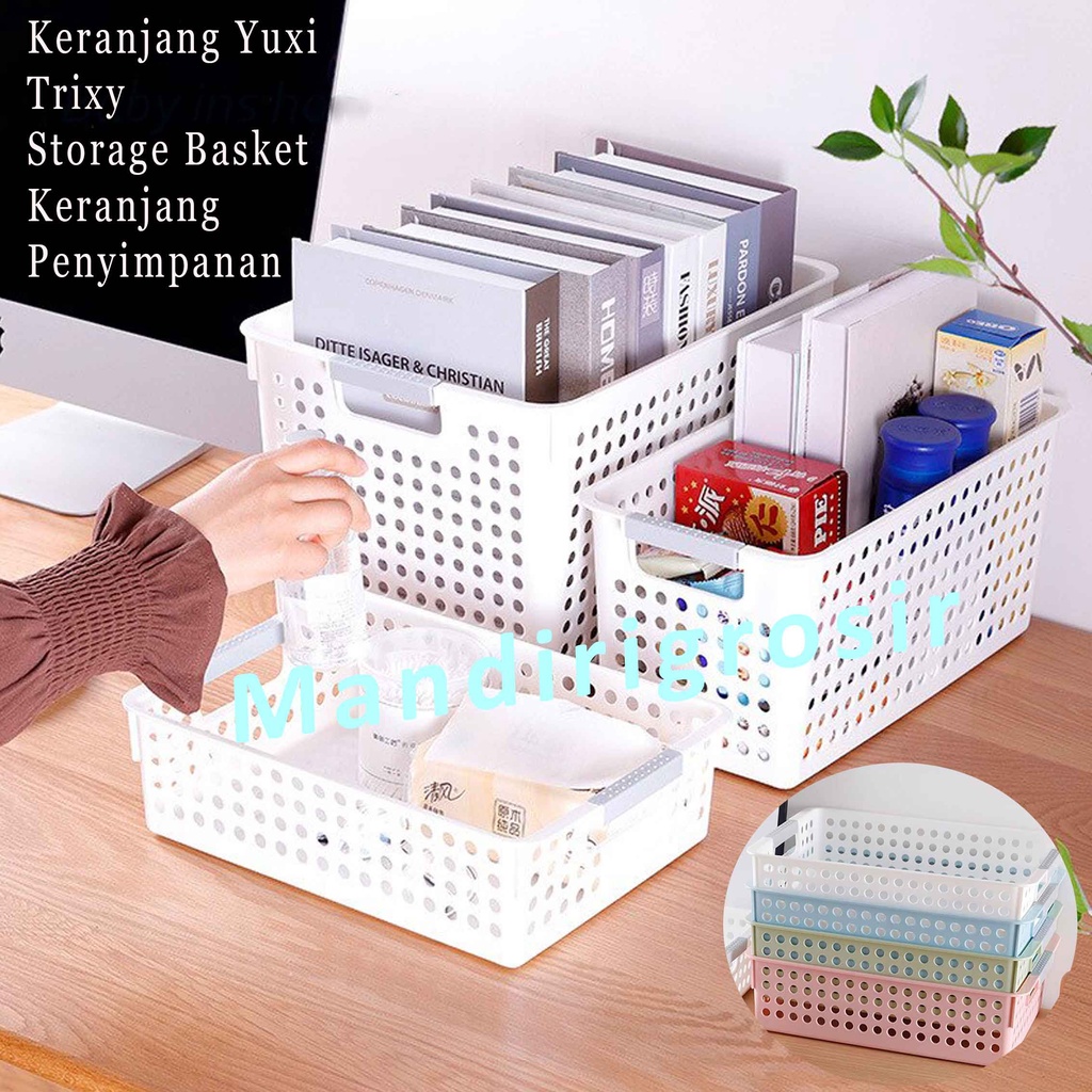 Jual Storage Basket * Keranjang Yuxi Trixy * Keranjang Tempat ...