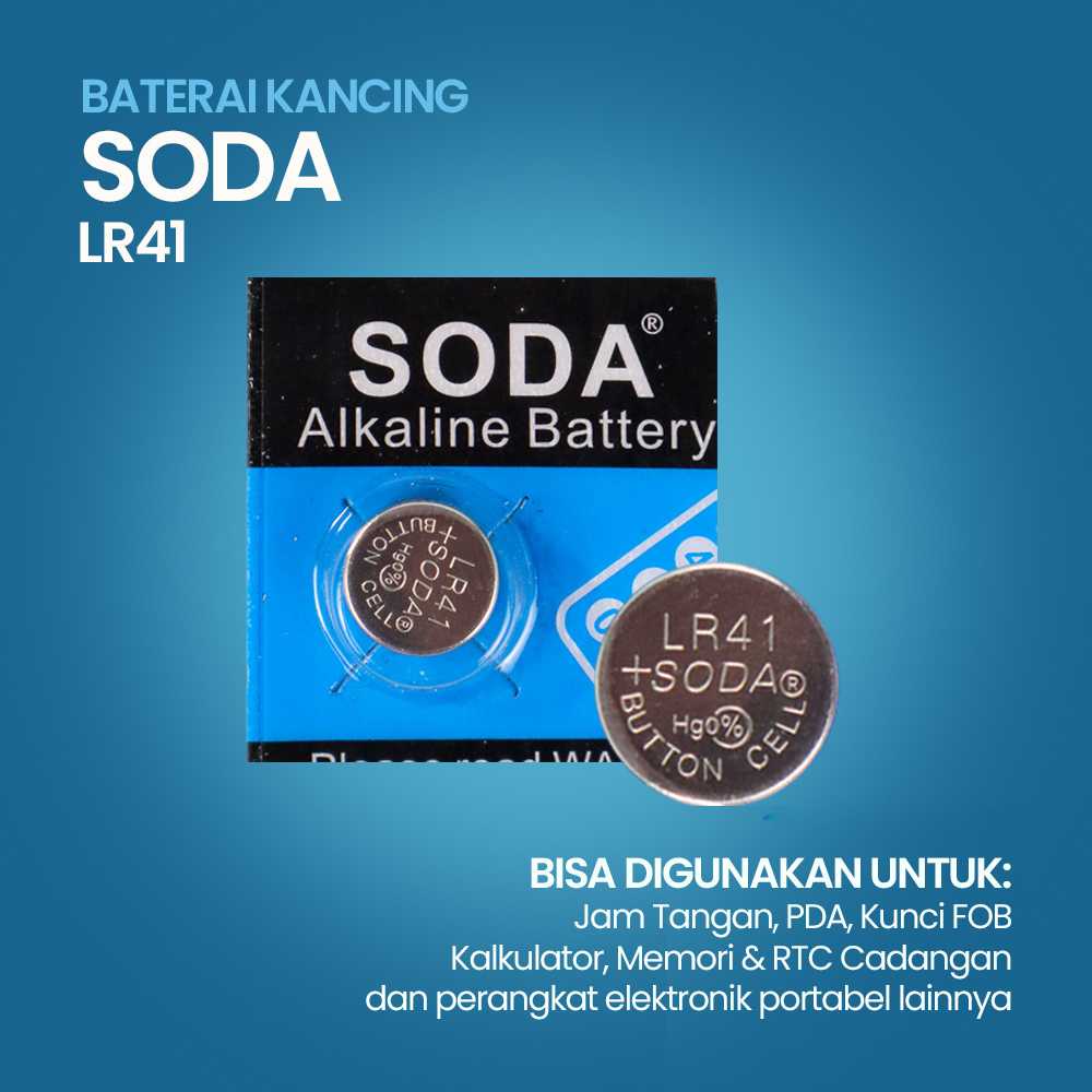 Jual Baterai Kancing LR41 AG3 L736 SR41 392 1.5V 1 PCS | Shopee Indonesia