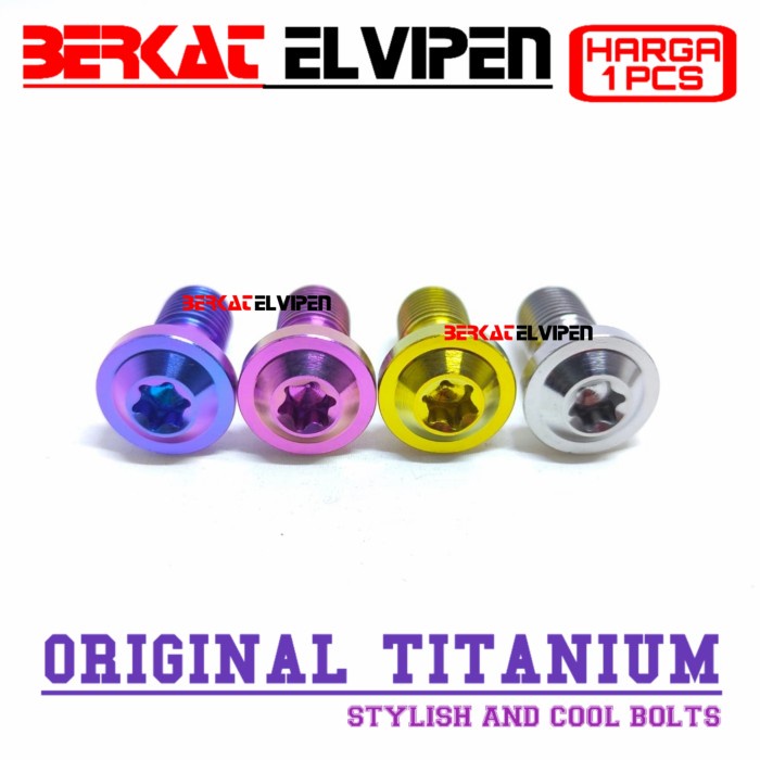 Jual Baut Titanium Kaliper Banjo Drat Kasar Dan Halus | Shopee Indonesia
