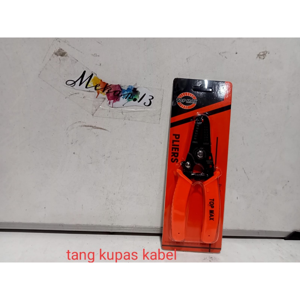 Jual Tang kupas kabel TOPMAX-071 - TANG POTONG KUPAS KABEL / KABEL ...