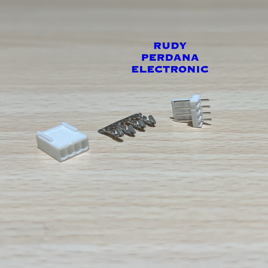 Jual KONEKTOR CONNECTOR TERMINAL MOLEX 2510 2.54MM 4P 4 PIN KAKI ...