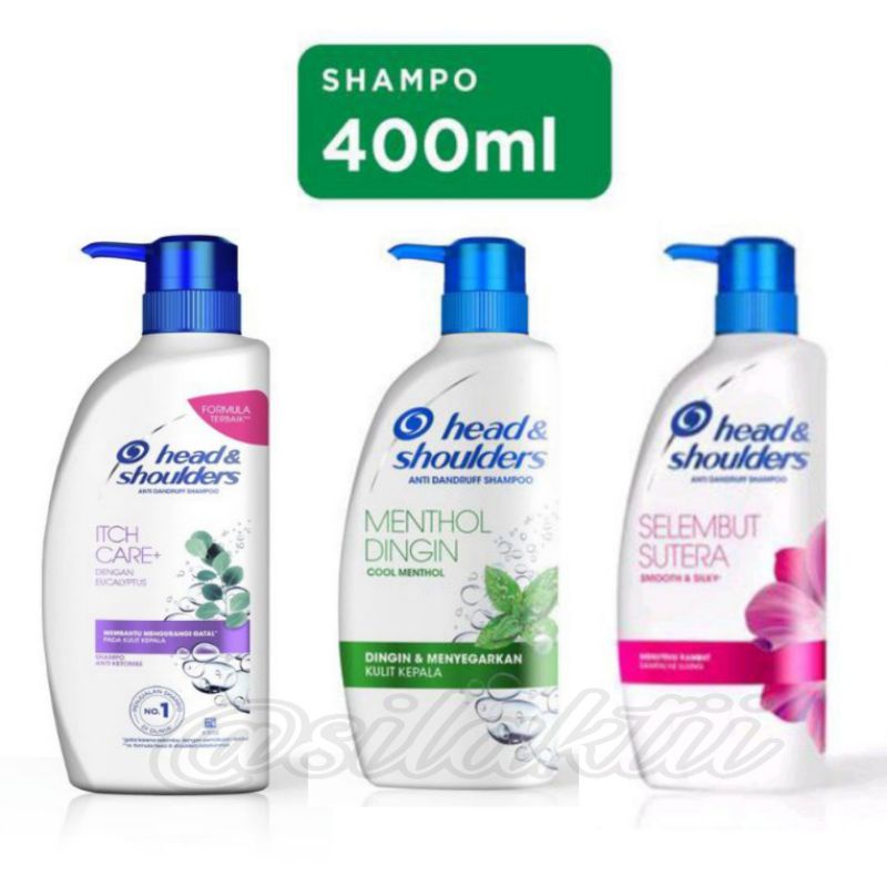 Jual SHAMPO HEAD & SHOULDERS 400ML COOL MENTHOL SAMPO ANTI KETOMBE ...