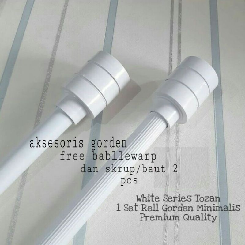 Jual BESI GORDEN BATANG GORDEN TIANG GORDEN REL GORDEN PUTIH MINIMALIS ...