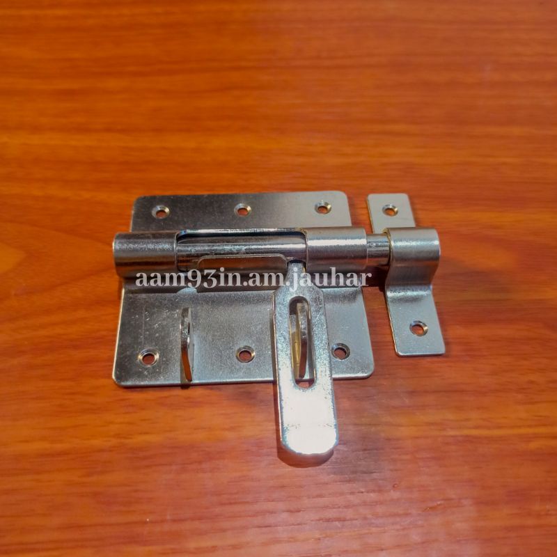 Jual Grendel Overval Overpal Operval Operpal 4 inch tebal 1,5 mm baja ...