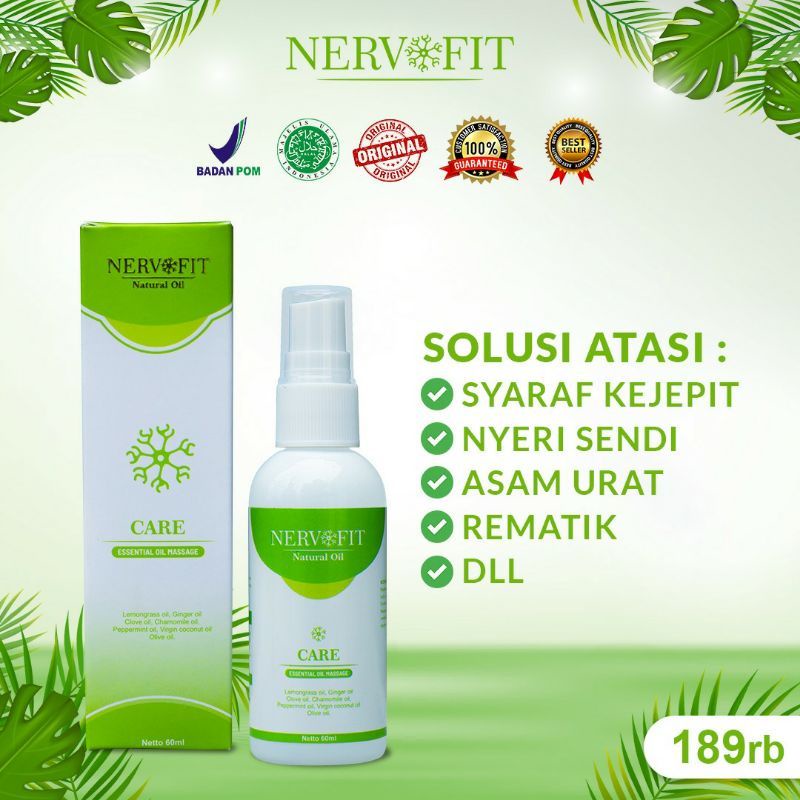 Jual Nervofit Spray - Solusi Ampuh Syaraf Kejepit / Nyeri Otot / Nyeri ...