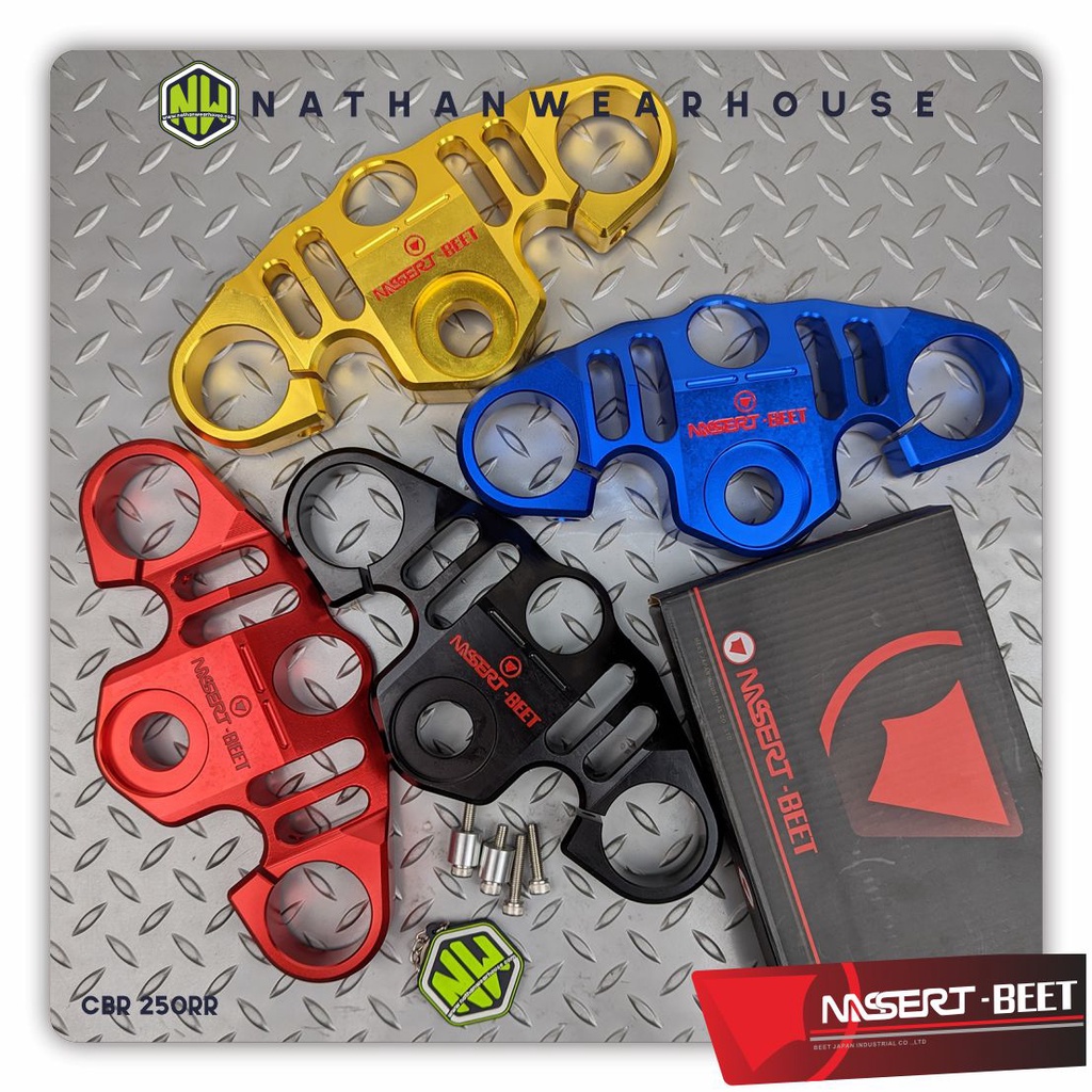 Jual Triple Clamp Tripleclamp Segitiga Atas Stang CBR 250 250RR Nassert ...