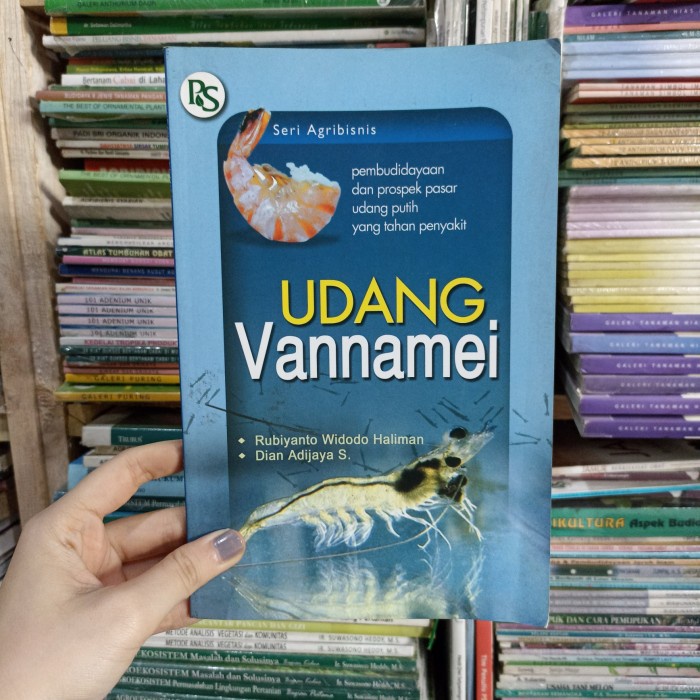Jual Buku Udang Vannamei Rubiyanto Widodo Haliman & Dian Adijaya ...