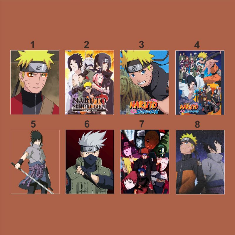 Jual Poster Naruto A4+/ minimal order 3 poster | Shopee Indonesia