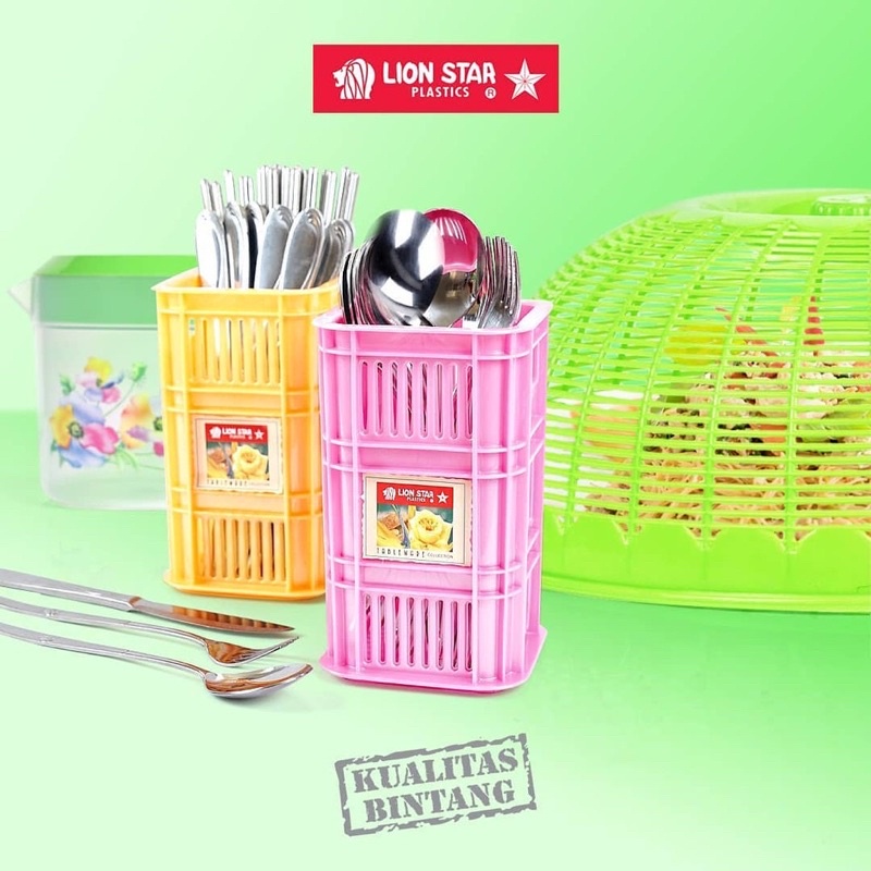 Jual Try Box Cutlery Keeper TS 13 / Tempat Sendok Garpu Lion Star ...