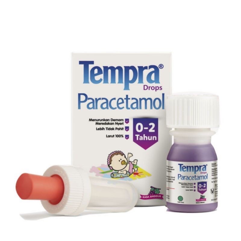Jual TEMPRA DROP PARACETAMOL RASA ANGGUR | Shopee Indonesia