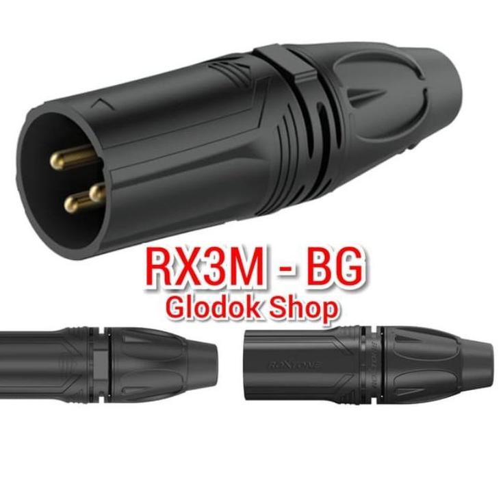 Jual Harga Murah VDMI9 JACK CANON XLR MALE 3 PIN RX3M-BG ROXTONE JACK CANON JACK AUDIO RX3M 47 ...