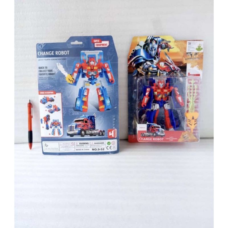 Jual MAINAN AUTO SUPER ROBOT & TRANSFORMABLE ROBOT MERAH BIRU & KUNING ...