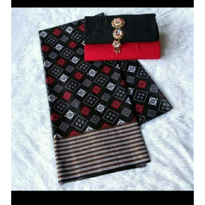 Jual H Kain Batik Printing Dan Embos New Modern Adem Halus Seragam ...