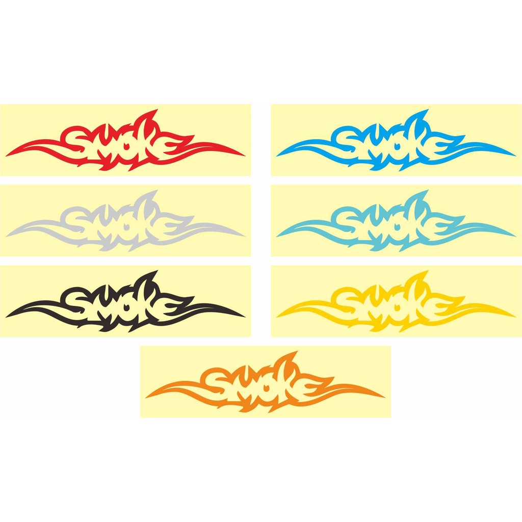 Jual Sticker Cutting Scotlite SMOKE LOGO | Shopee Indonesia