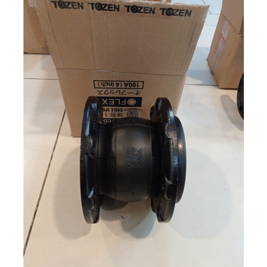 Jual Flexible rubber joint flange Jis 10K 2"inch TOZEN jis 10K oneflex ...