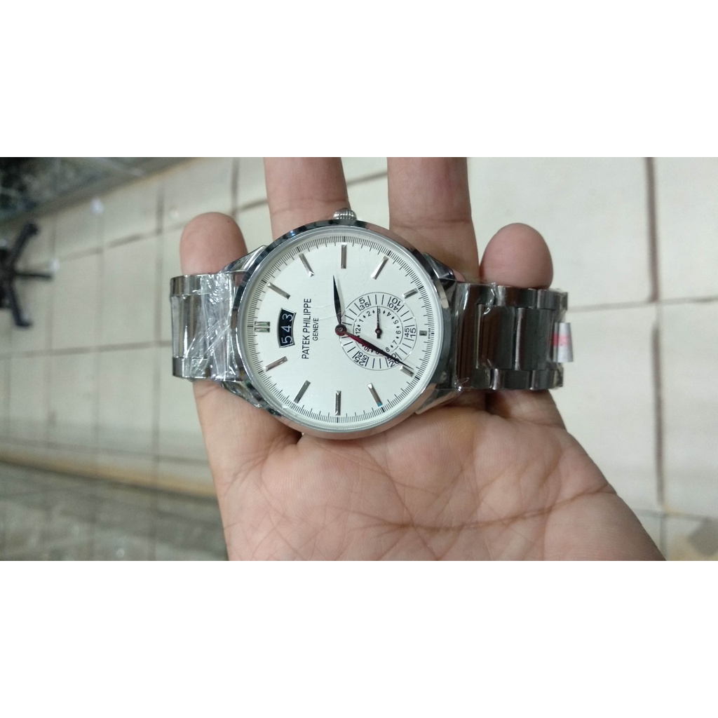 Jual jam tangan pria patekk quartz klasik elegant jam vintage jam pria ...