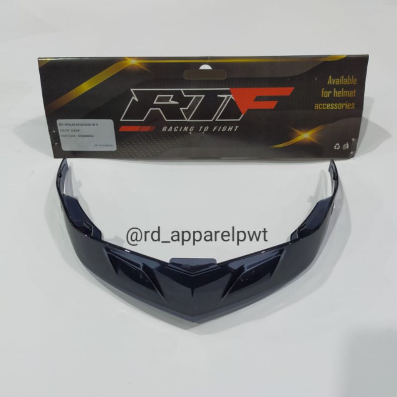 Jual SPOILER 3DIMENSI KYT NFR KYT NFJ KYT NX RACE - original RTF ...