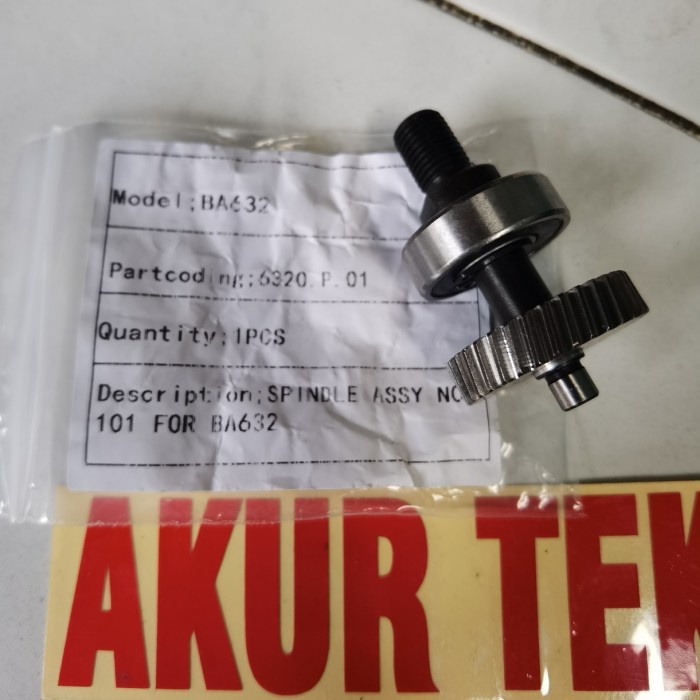 Jual spindle assy as kepala bor + gigi Bor DOLIZ 10mm BA 632 DOLIZ ASLI ...