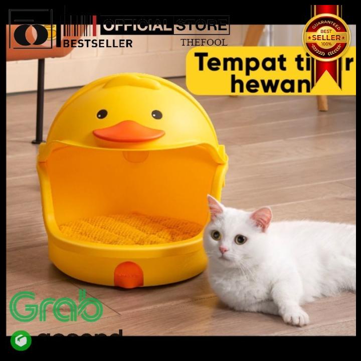 Jual Cat House - Tempat Tidur Kucing Model Bebek Empuk Set Tf | Shopee ...