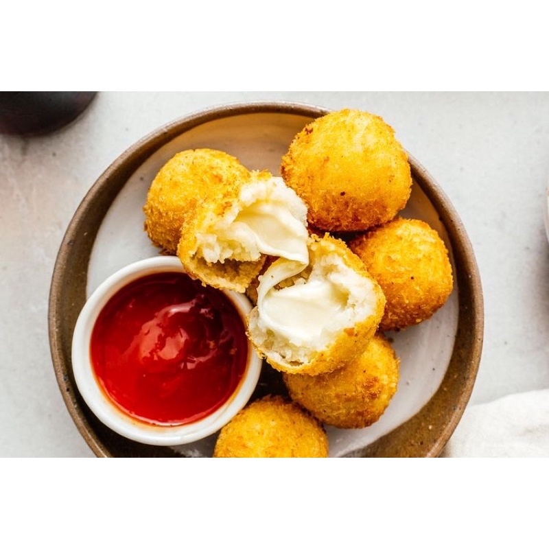 Jual premium cheese chicken bites nugget bola ayam isi keju | Shopee ...