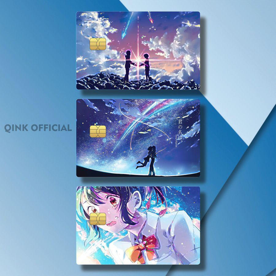Jual SKIN CARD CUSTOM KIMI NO NA WA HOLOGRAM 88UNL/YG9YU/ STICKER FLAZZ ...