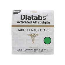 Jual Diatabs Attapulgite Obat Diare 1 Strip isi 4 Tablet | Shopee Indonesia