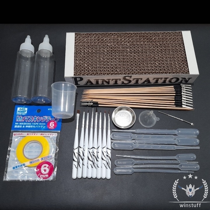 Jual Paket Repaint Builder Rakit Gundam Gunpla For Repaint Toolkit ...