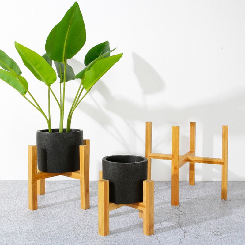 Jual Standing Planter Kayu Standing Pot Tanaman Kayu Termurah Tatakan ...