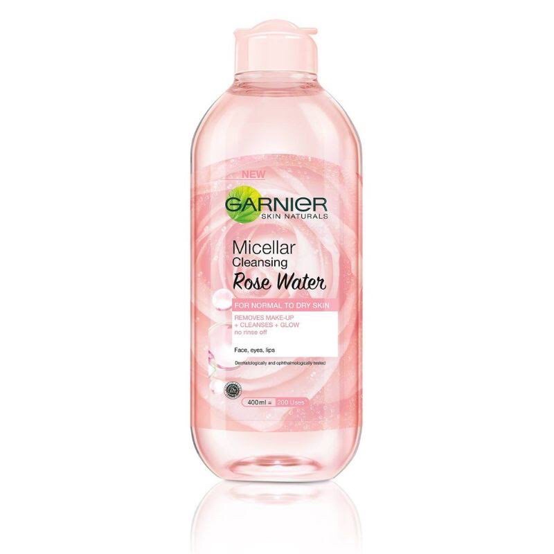 Jual GARNIER MICELLAR WATER ROSE / GARNIER PINK ROSE WATER / GARNIER ...