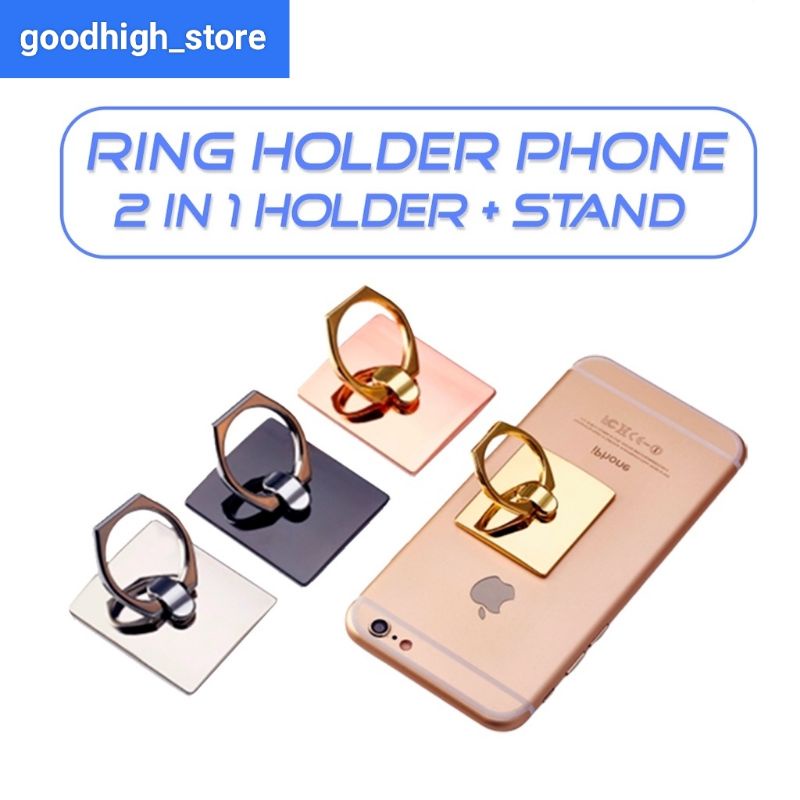 Jual Ring Holder / Ringstand Viber & Mirror Handphone All Size | Shopee ...