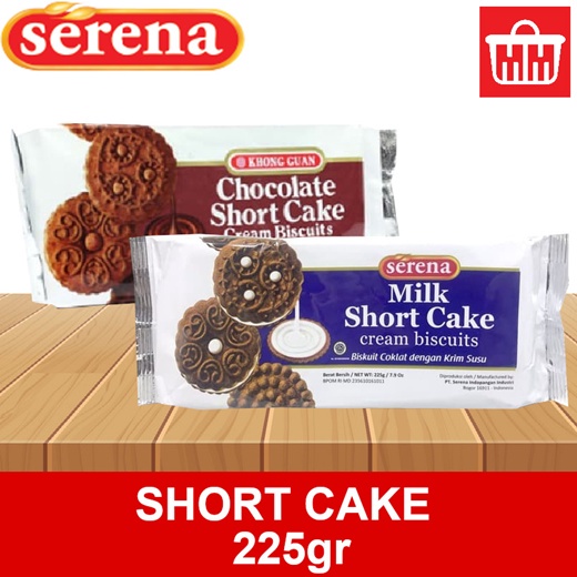 Jual Serena short cake choco/milk vanila 225gr | Shopee Indonesia