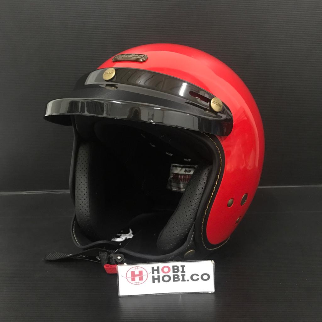 Jual HELM BOGO RETRO DEWASA NJS NR-80S ORIGINAL STANDART SNI NR 80 ...