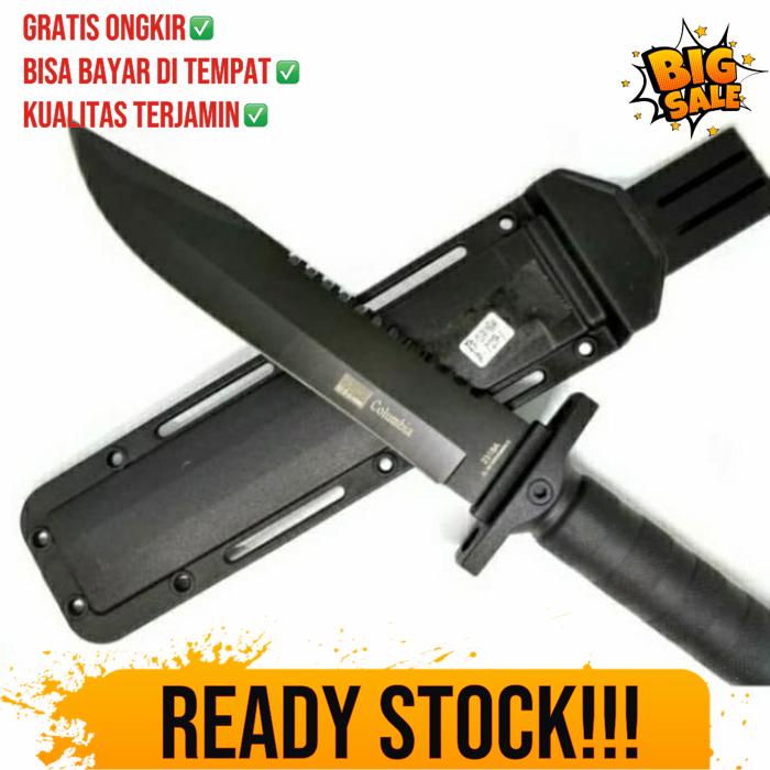 Jual pisau columbia sangkur belati p1045 pisau berburu camping outdoor ...