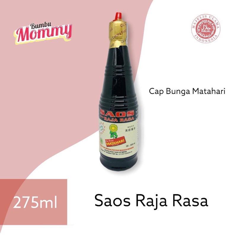 Jual Saos Raja Rasa | Cap Bunga Matahari | Halal | Ukuran (275ML ...