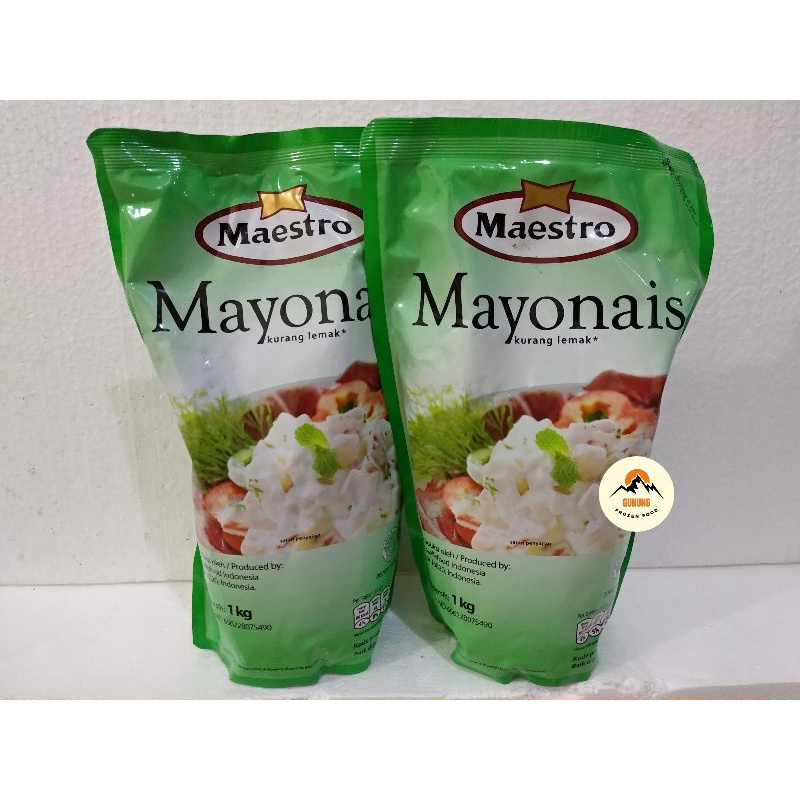 Jual Maestro Saus Mayonais 100gr / 180gr / 1kg | Shopee Indonesia