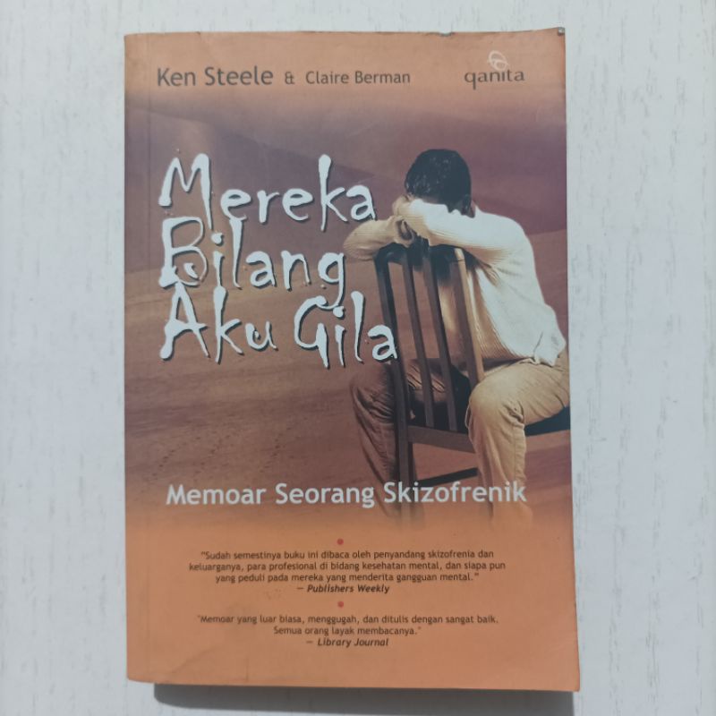 Jual Buku Mereka Bilang Aku Gila Memoar Shopee Indonesia
