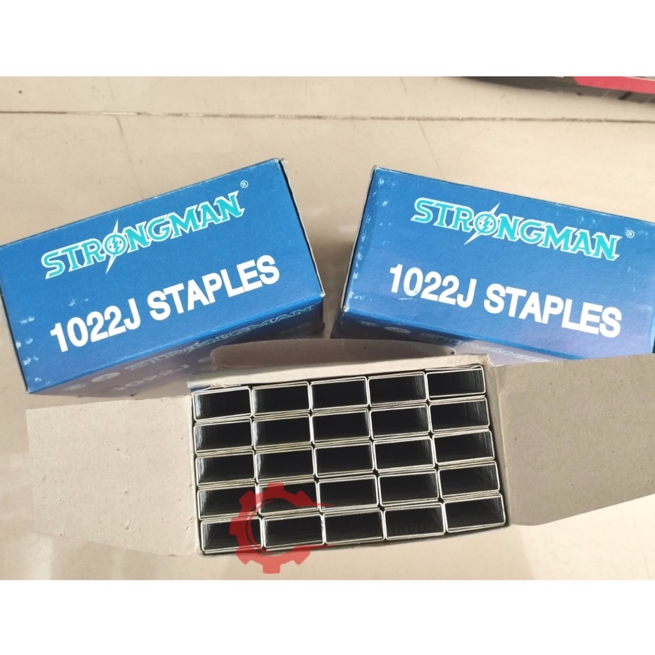 Jual Isi Staples 1022j Strongman / paku tembak STRONGMAN | Shopee Indonesia