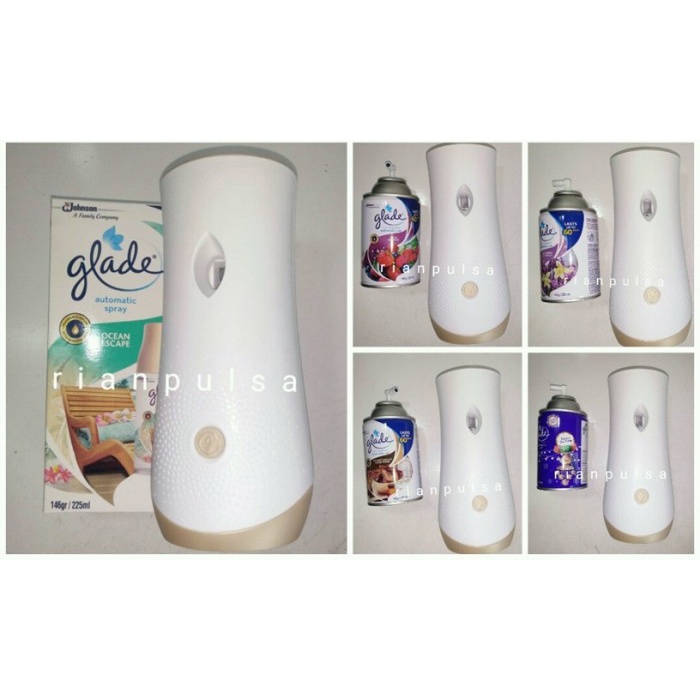 Jual Pengharum ruangan Mesin Spray Otomatis GLADE Dahlia Stella ...