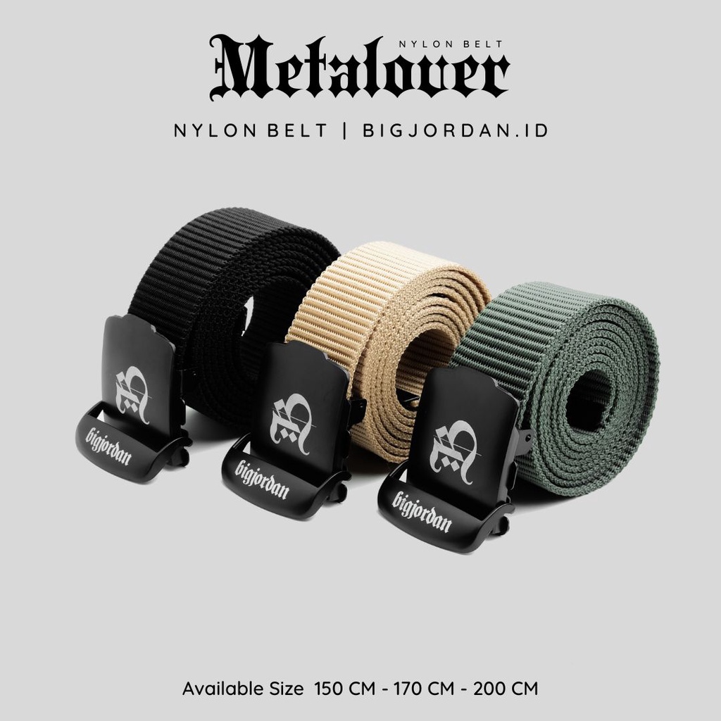 Jual METALOVER belt big size 150 cm sabuk pria jumbo ikat pinggang ...