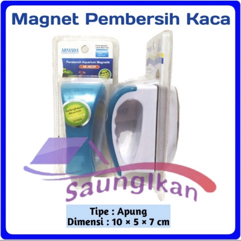 Jual Pembersih kaca Magnet MC 09 Tipe APUNG Magnetic Glass Cleaner ...