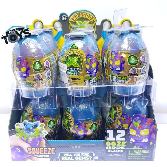 Jual Treasure X Aliens Ooze Egg New Version | Shopee Indonesia