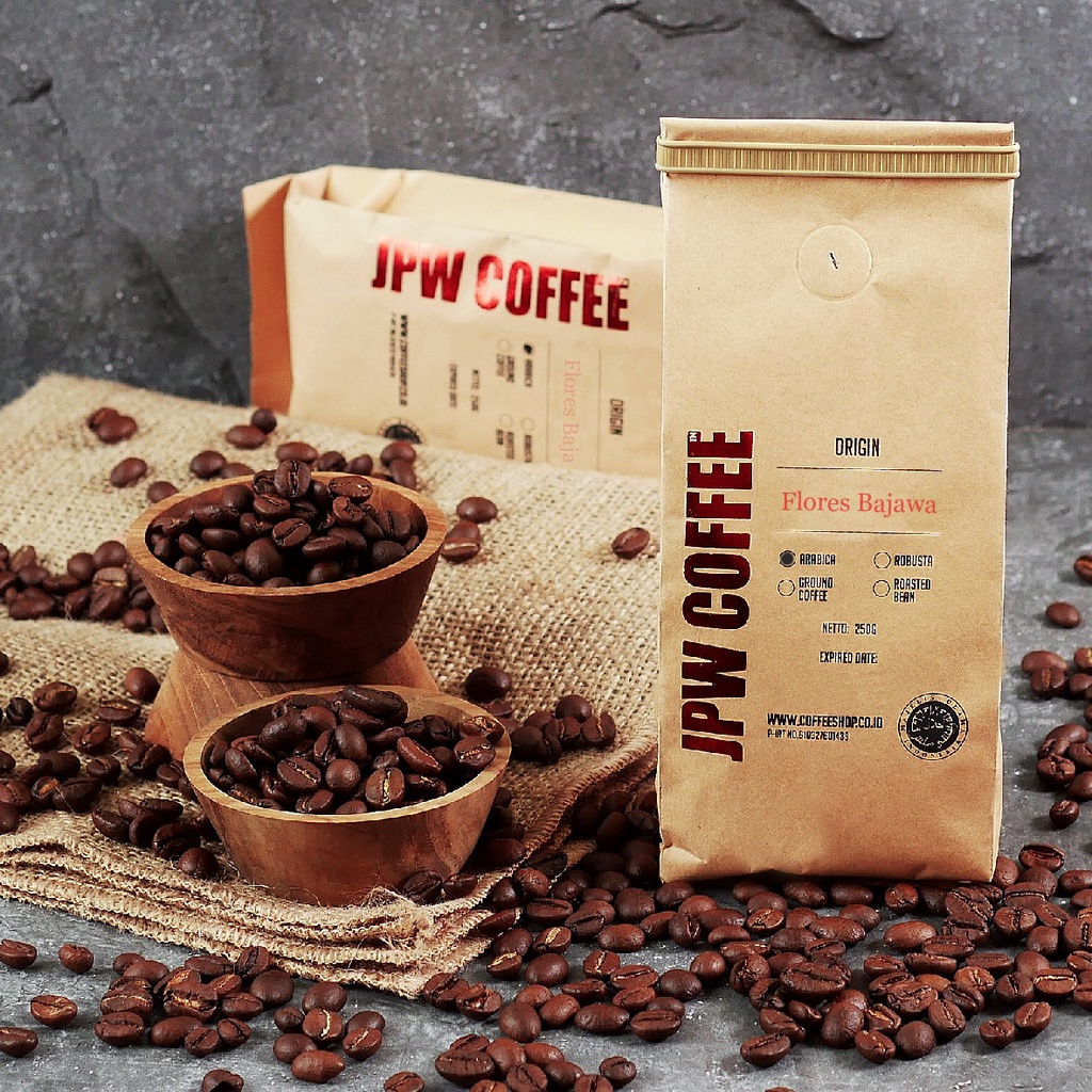 Jual 250g Flores Bajawa JPW Arabica Coffee - Specialty Grade Coffee ...