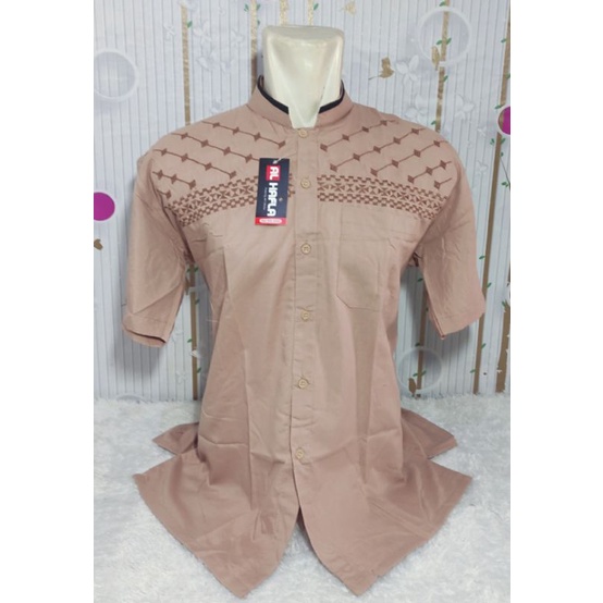 Jual KOKO JUMBO LENGAN PENDEK BORDIR JASUKE ASLI/TERMURAH TRENDY ...