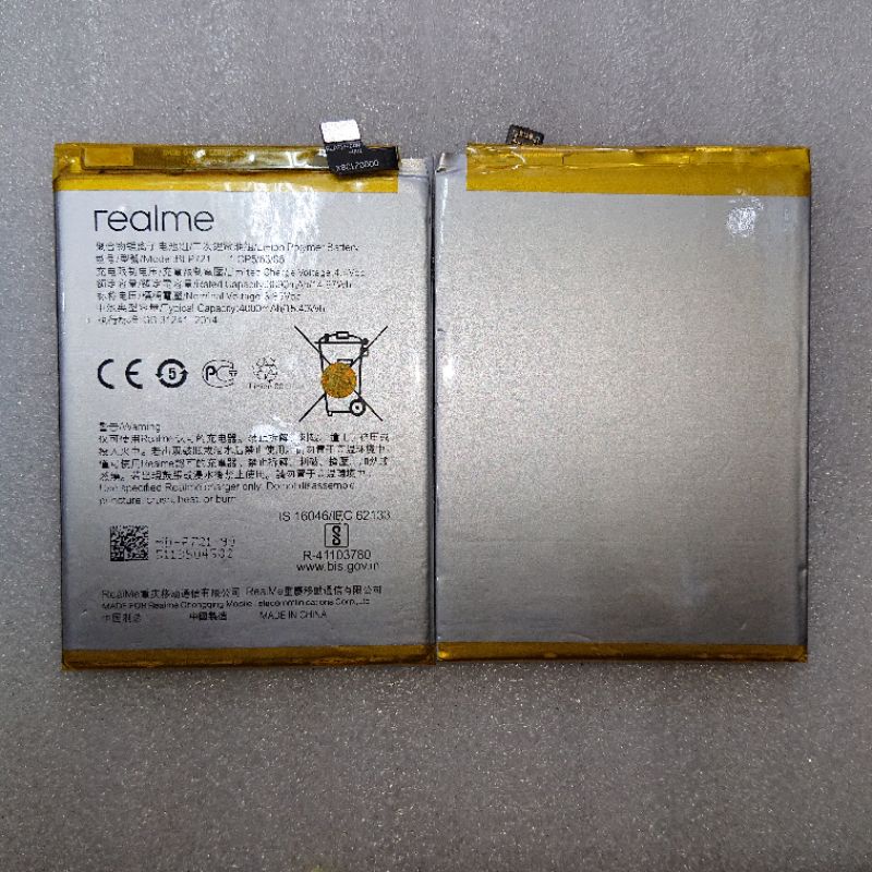 Jual Baterai Realme C2 blp721 original | Shopee Indonesia