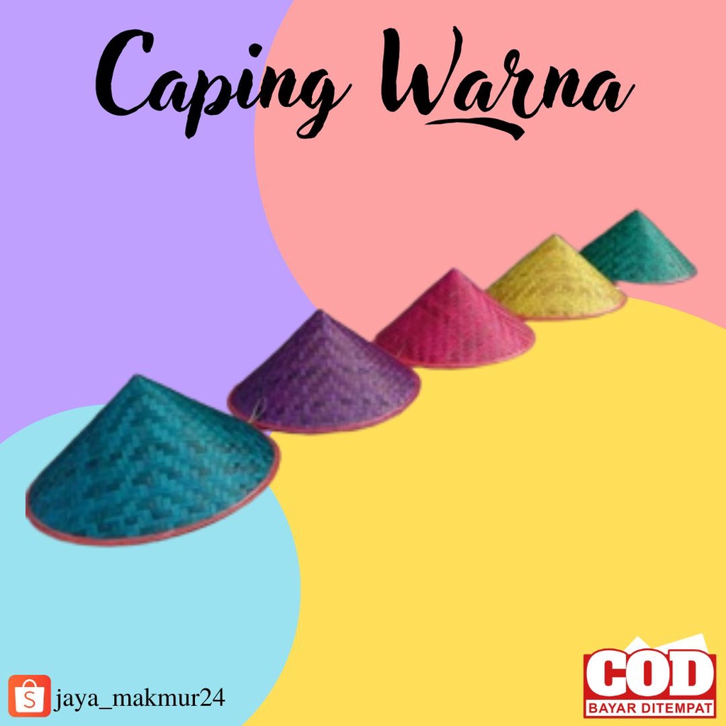 Jual Caping Warna Ospek - Caping Warna Anak TK SD - Caping Warna Maba ...